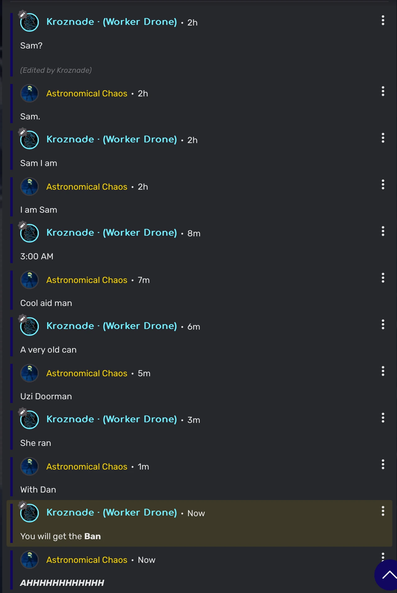 Abuse of privilege! /j | Fandom