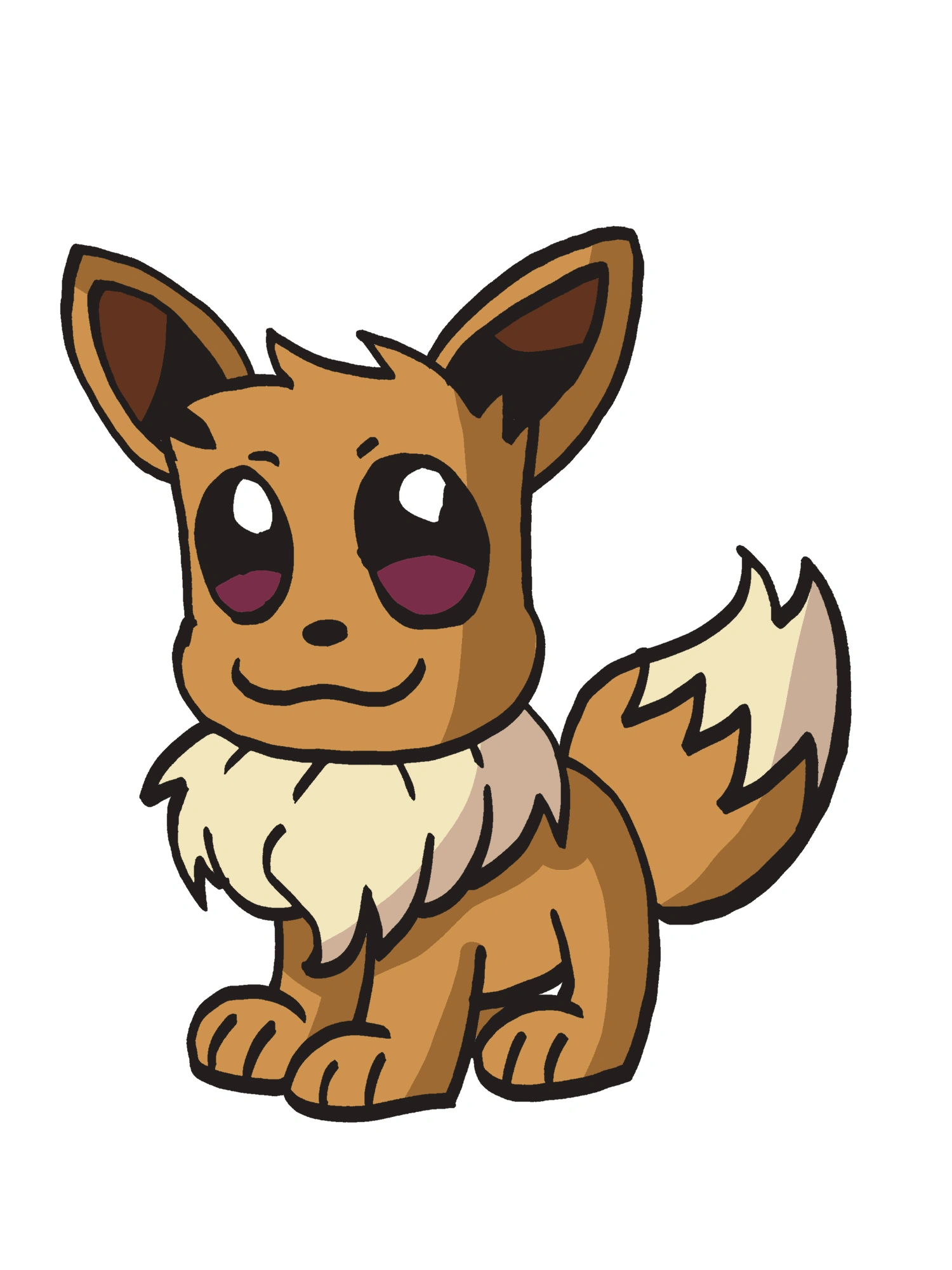 My drawing of Eevee | Fandom