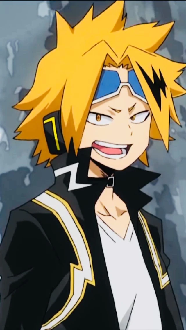 I didn't see that it was Denki's birthday and he is my favourite guy ...