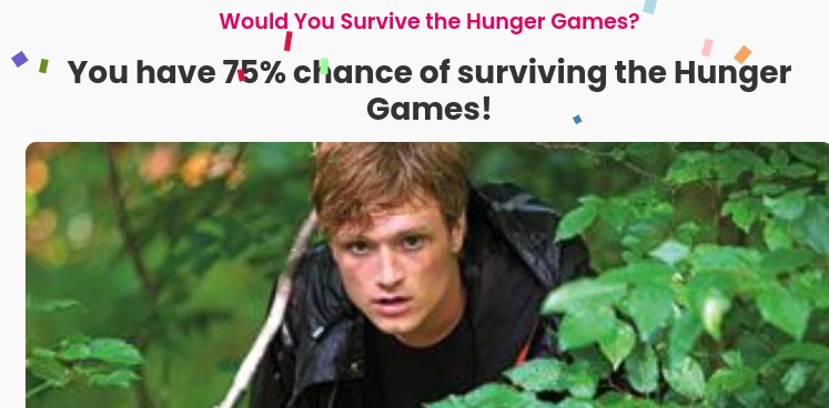 can you survive the hunger games? | Fandom
