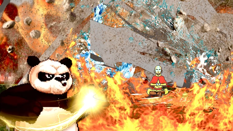 Aang vs Po TN and Sprite Art | Fandom