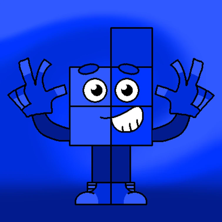 I tried making Blueblocks with IbisPaintX again | Fandom