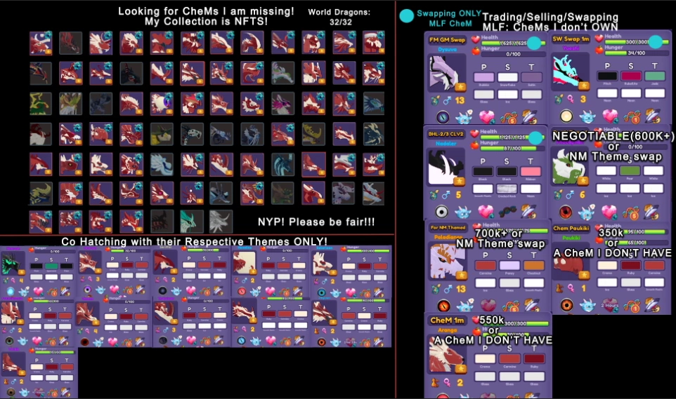 LF & Co Hatching CheMs | Fandom