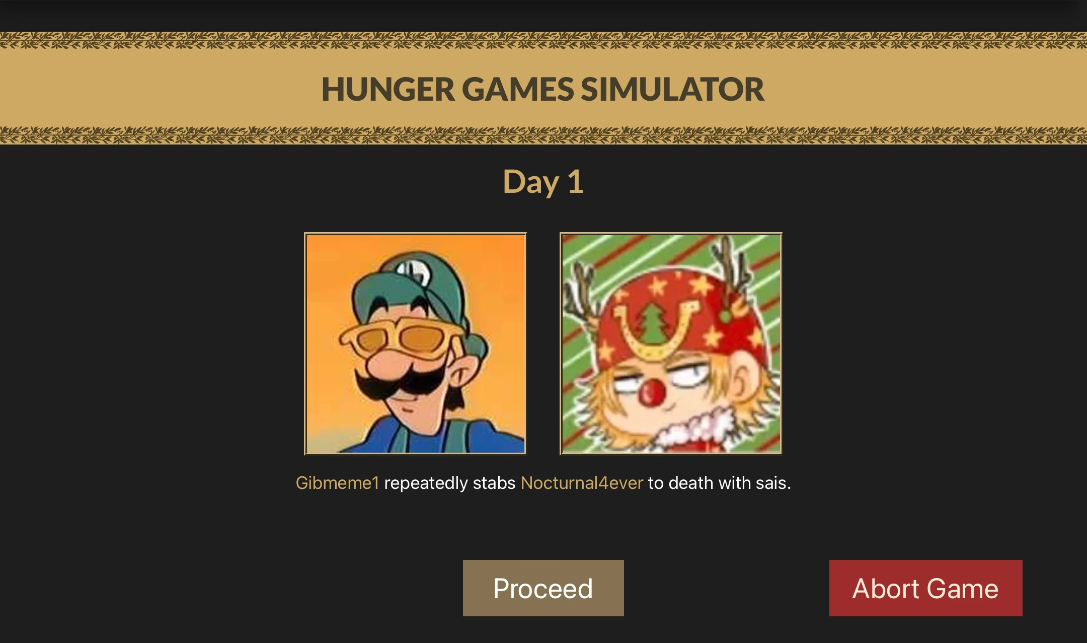 Im doing a hunger game sim, comment if you want to join | Fandom