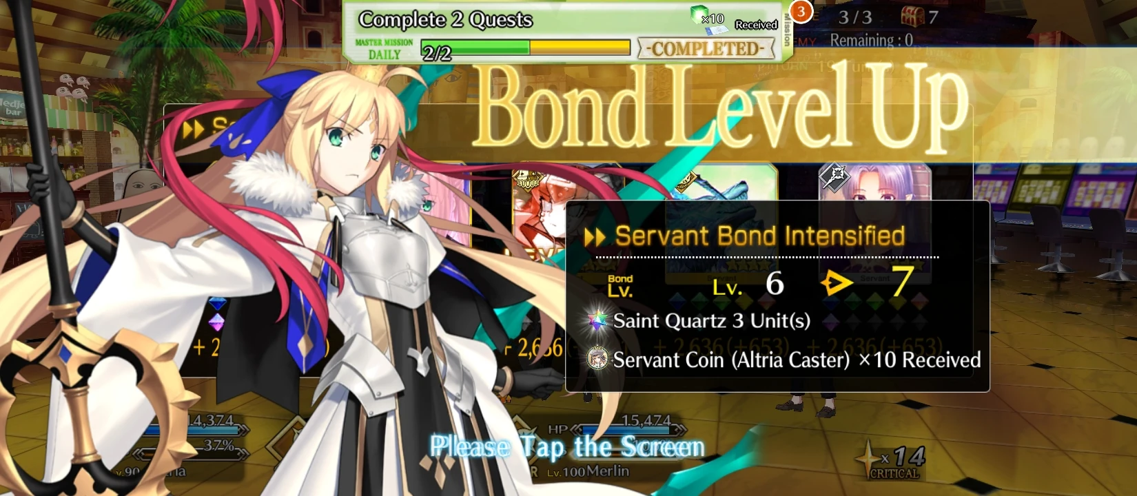 Castoria is already Bond level 7. | Fandom