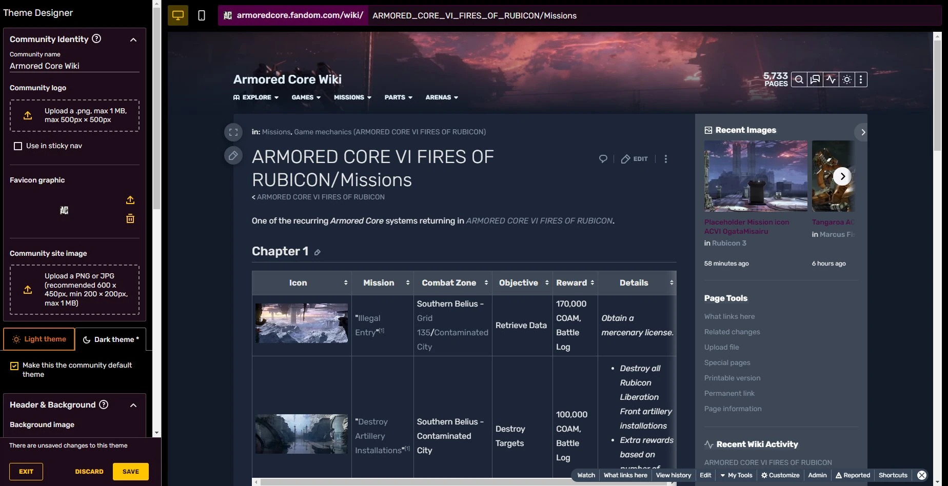 Notice about upcoming wiki theme revamp | Fandom