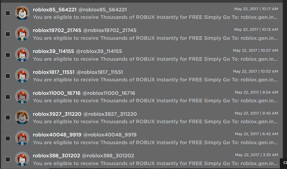 I opened my messages in the first time ever since I made my a ccount 10 ...