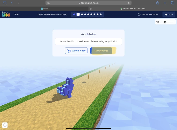 -Hour of Code Tutorial!--Create a 3D T-Rex Game- | Fandom