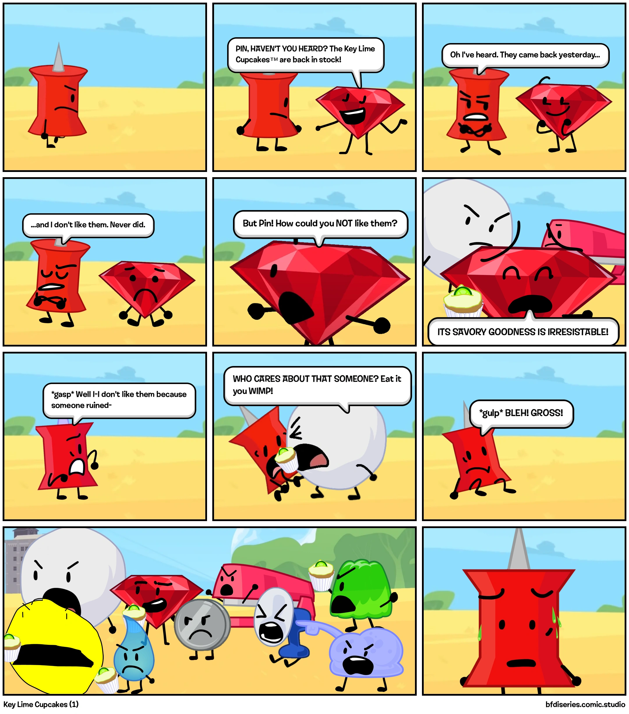 BFDI Shortcakes #6: Key Lime Cupcakes | Fandom