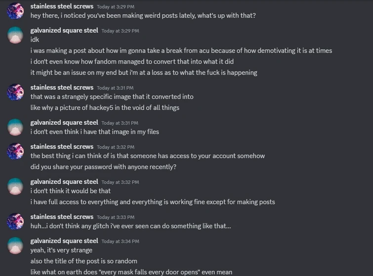 Regarding Versatile... | Fandom