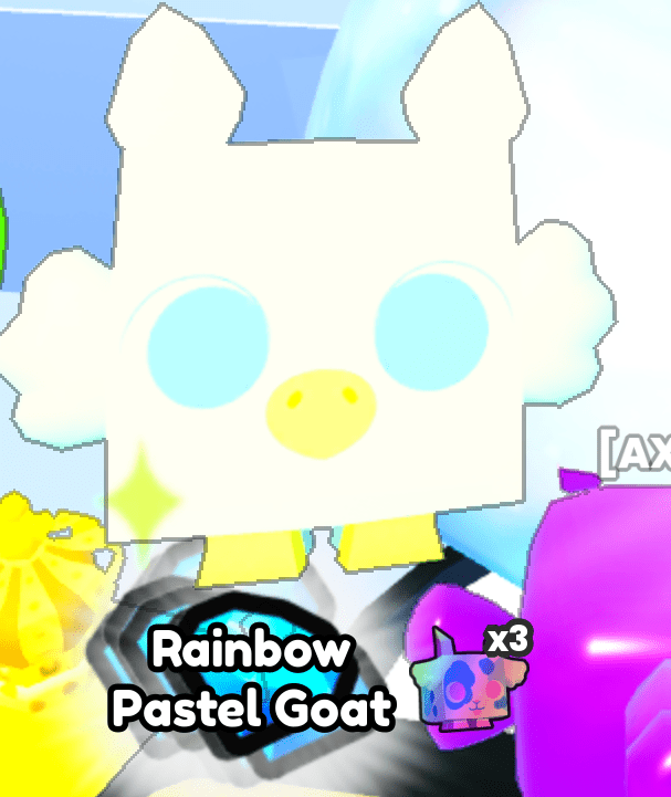 Rainbow pastel.....goat? | Fandom