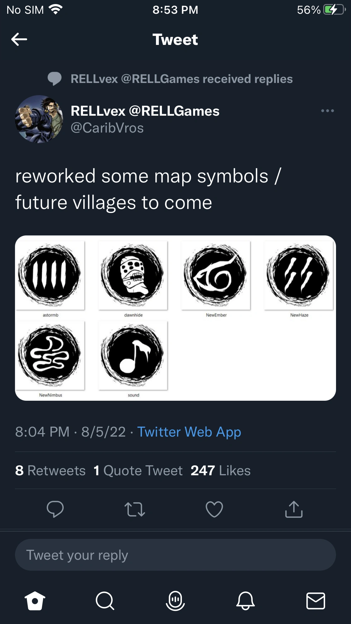 Village symbols coming up plus New Nimbus and Haze | Fandom