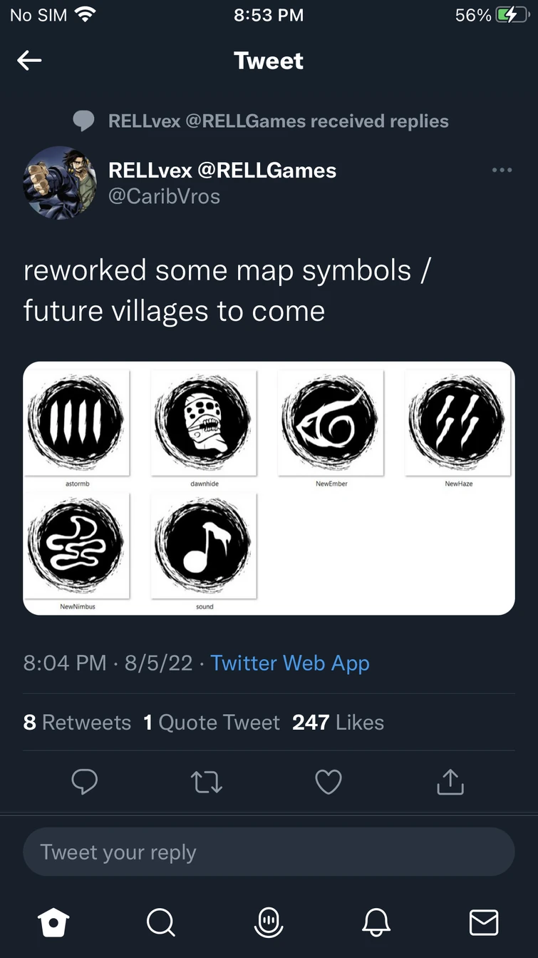 Village symbols coming up plus New Nimbus and Haze | Fandom