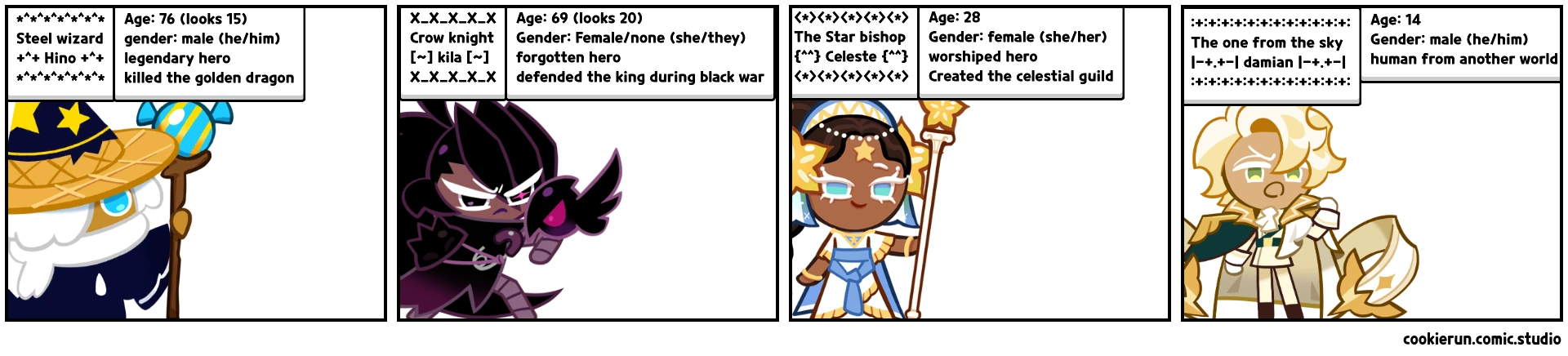 The 4 legends | Fandom