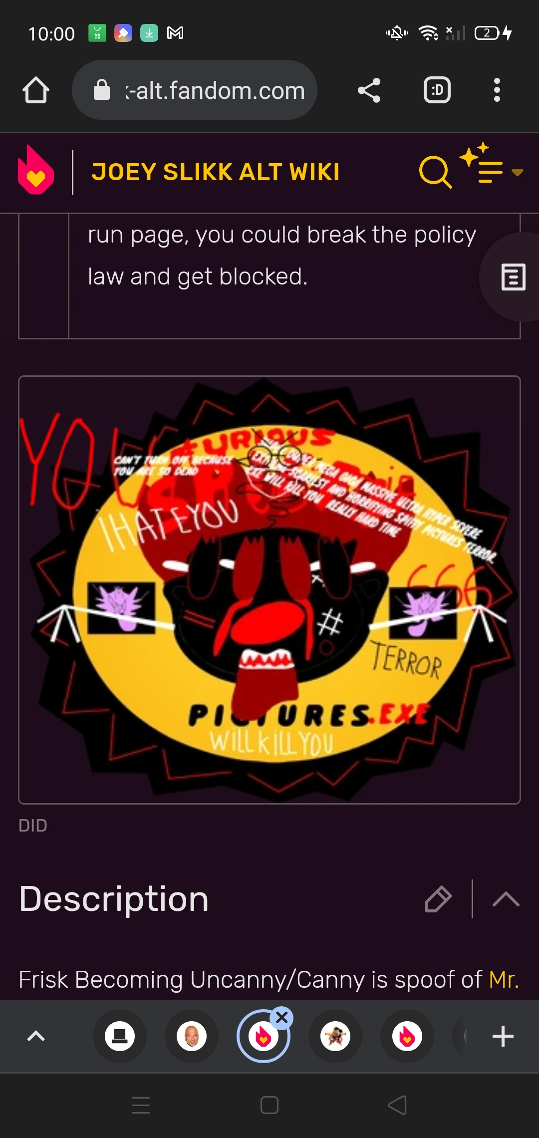 WHO VANDALIZED THE PAGE I MADE!?!? | Fandom