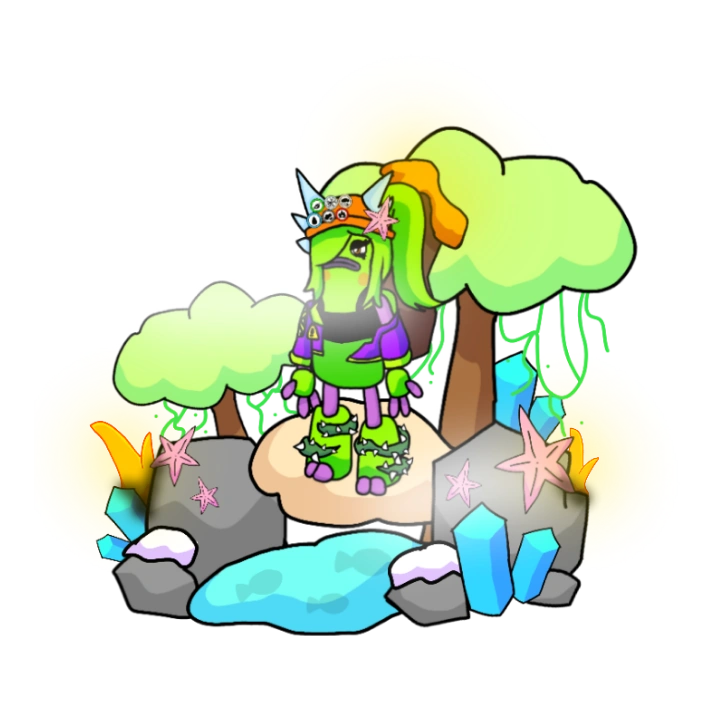 A new Natural Hex, Troowa. She's new Pomily member and she's natural ...