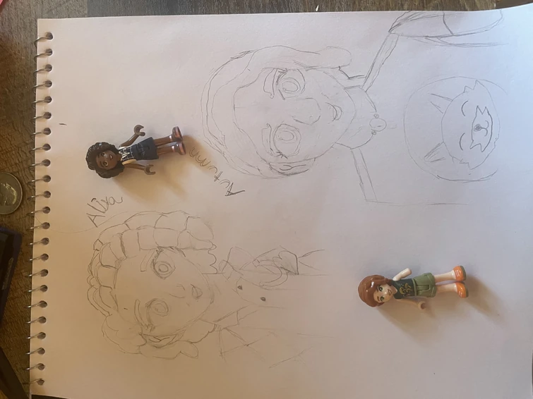 Some Lego Friends doodles I did as a warm-up today | Fandom