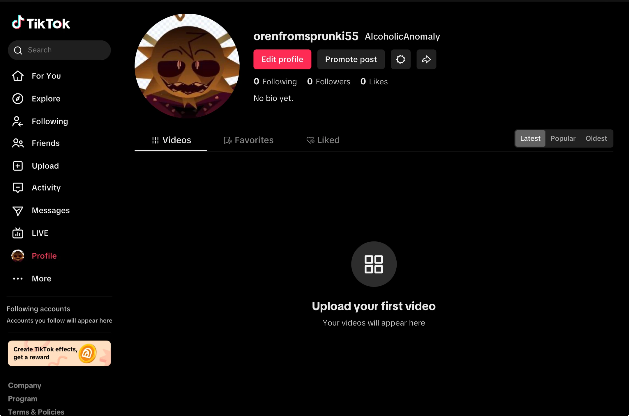 My TikTok account | Fandom