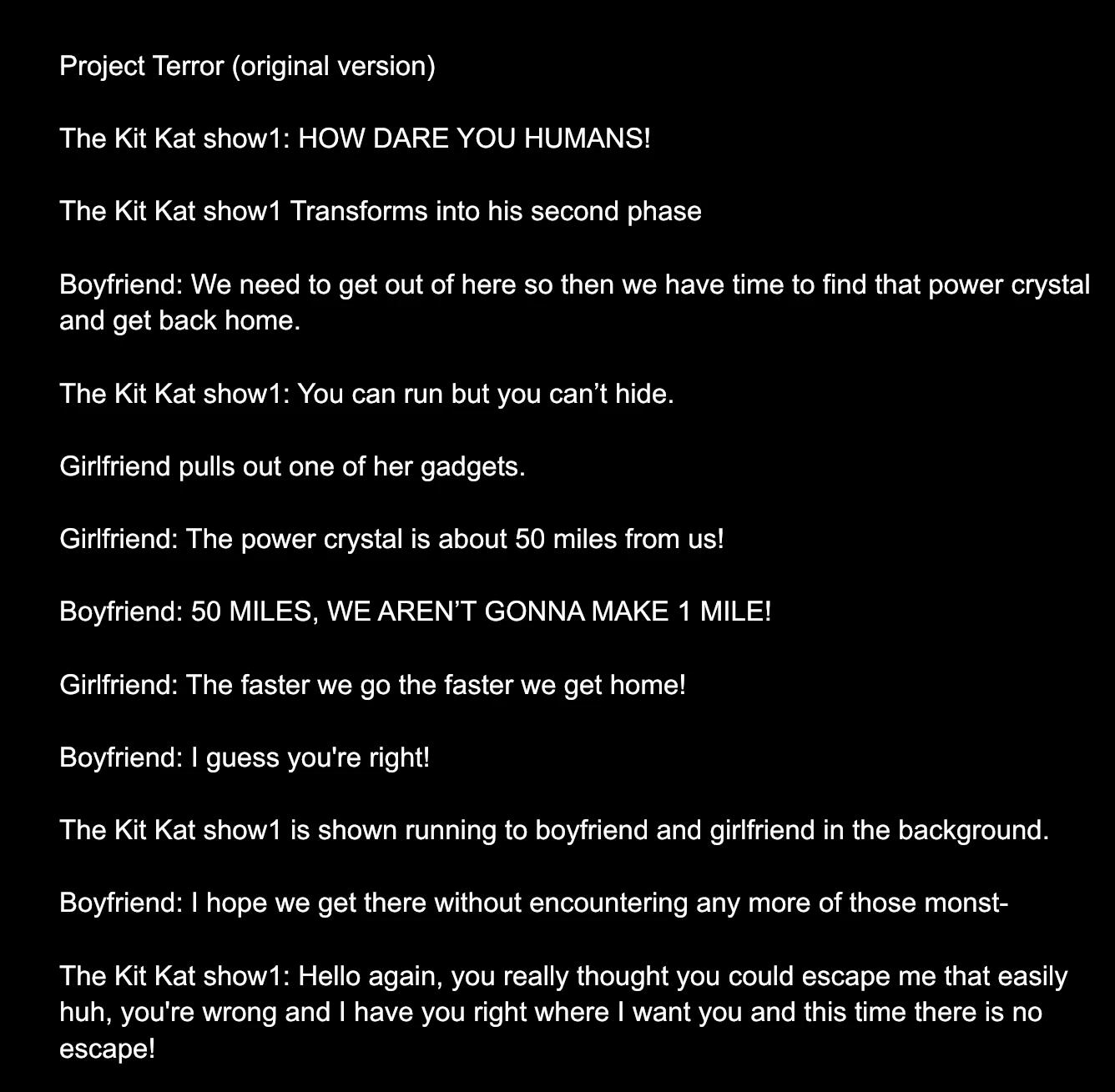 FNF vs The Kit Kat Show1 horror update final teaser!!? | Fandom