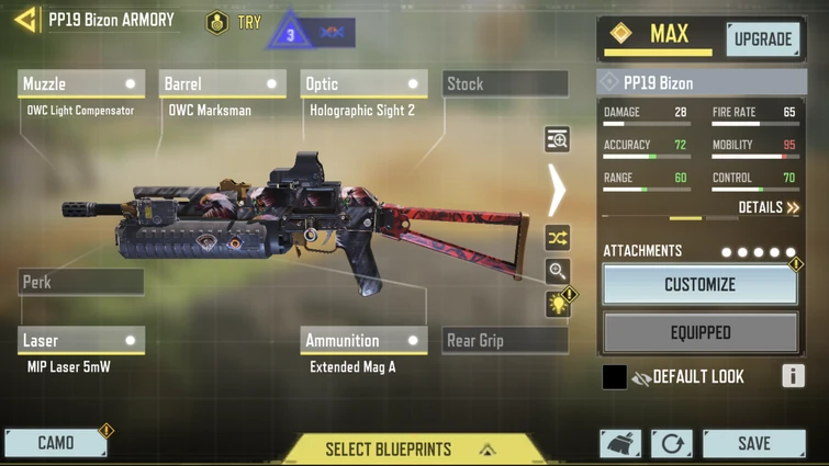 (Off-topic) Showing my guns again in CODM (cuz why not and its updated ...
