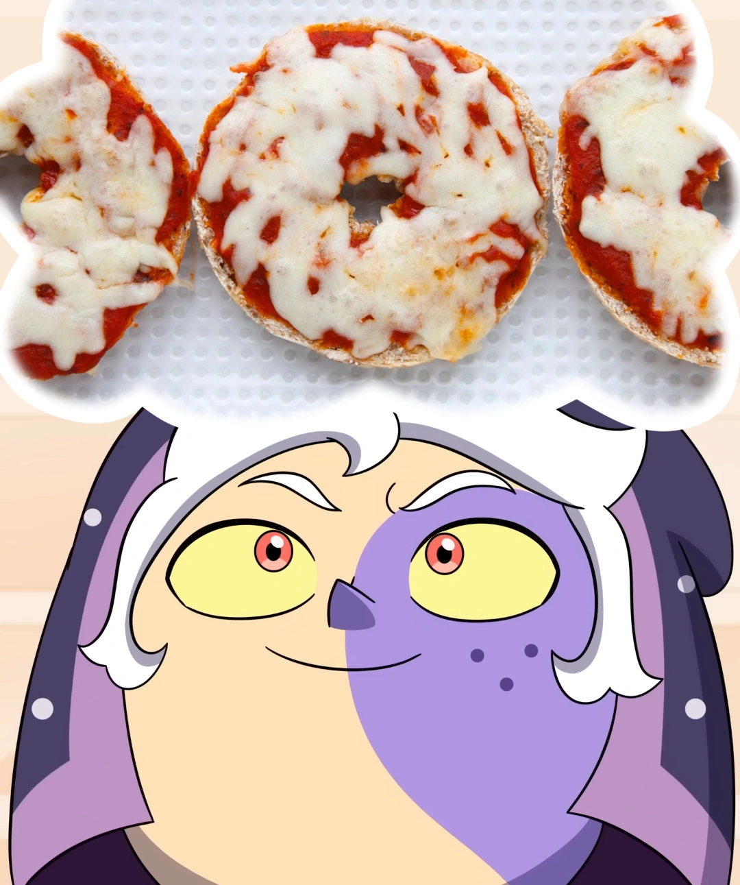 The Collector loves Pizza Bagels! 🍕🧡 | Fandom