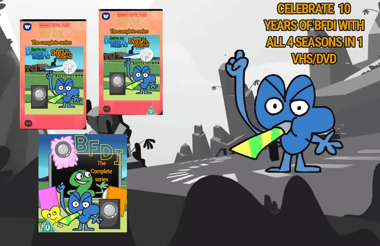 Celebrate 10 YEARS OF BFDI With it's biggest DVD/VHS EVER!!!! | Fandom