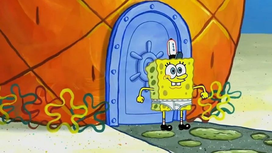 SpongeBob Ready to work without His pants?!? | Fandom