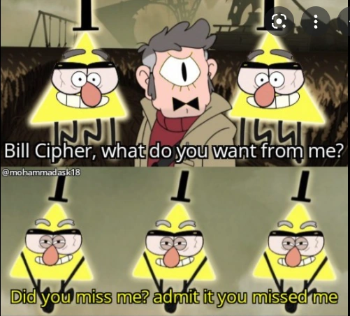 hello Bill Cipher The Demonic Triangle | Fandom