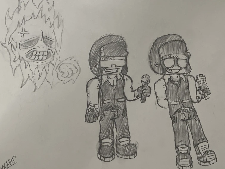 Fnf edgy side v2 designs | Fandom