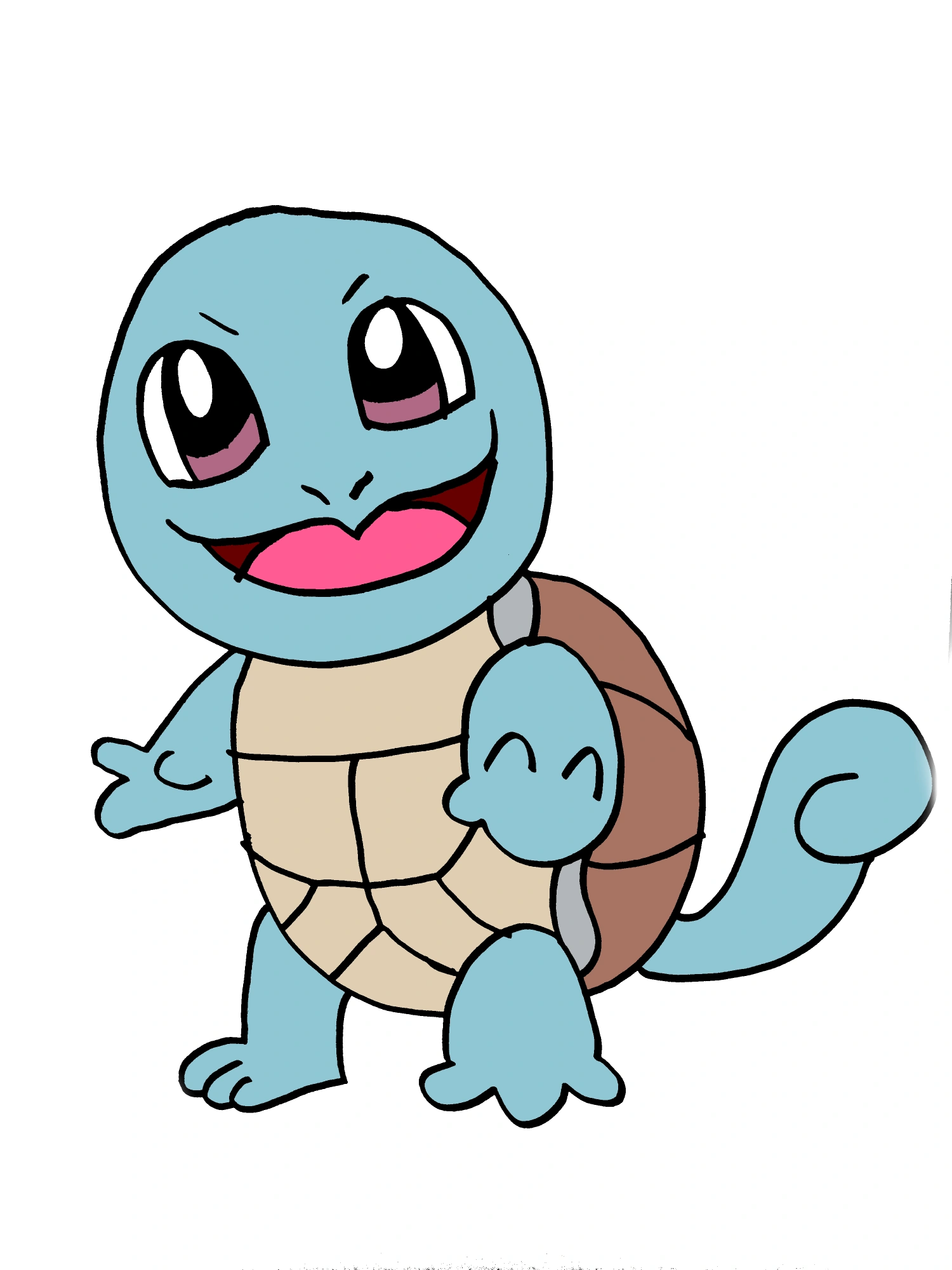 How To Draw Squirtle
