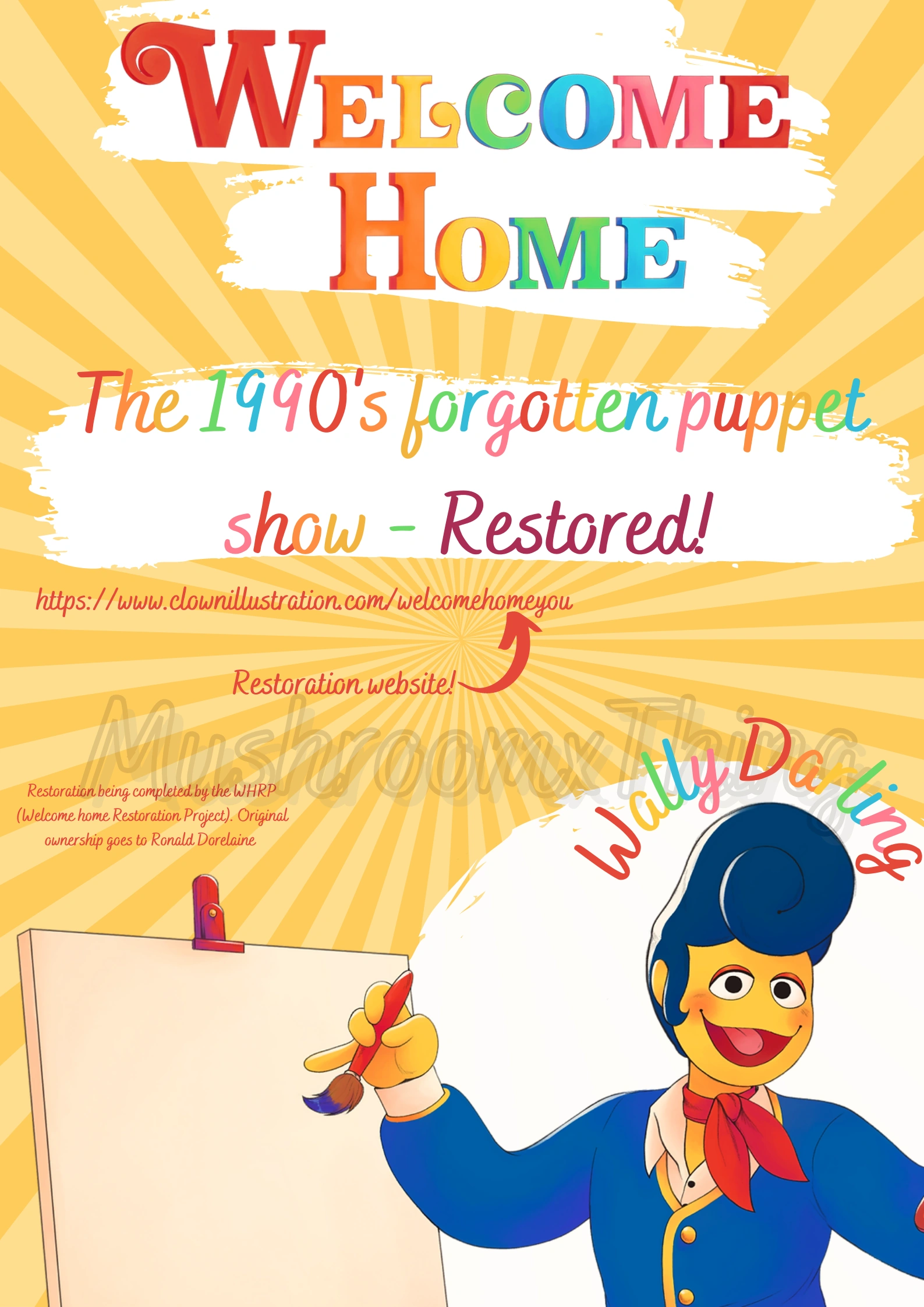 A poster I made on Welcome home! | Fandom