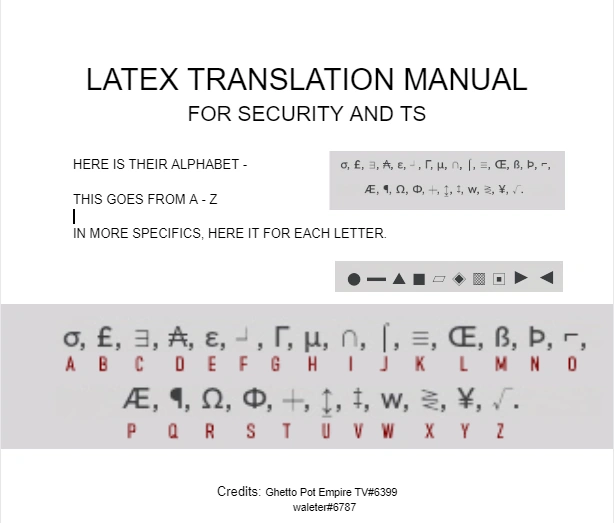 updated version of the latex language handbook | Fandom