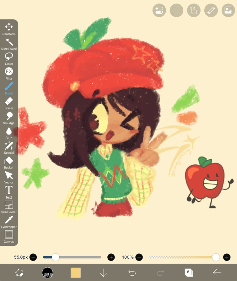 offtopic art uhhh (apple inanimate insanity) | Fandom