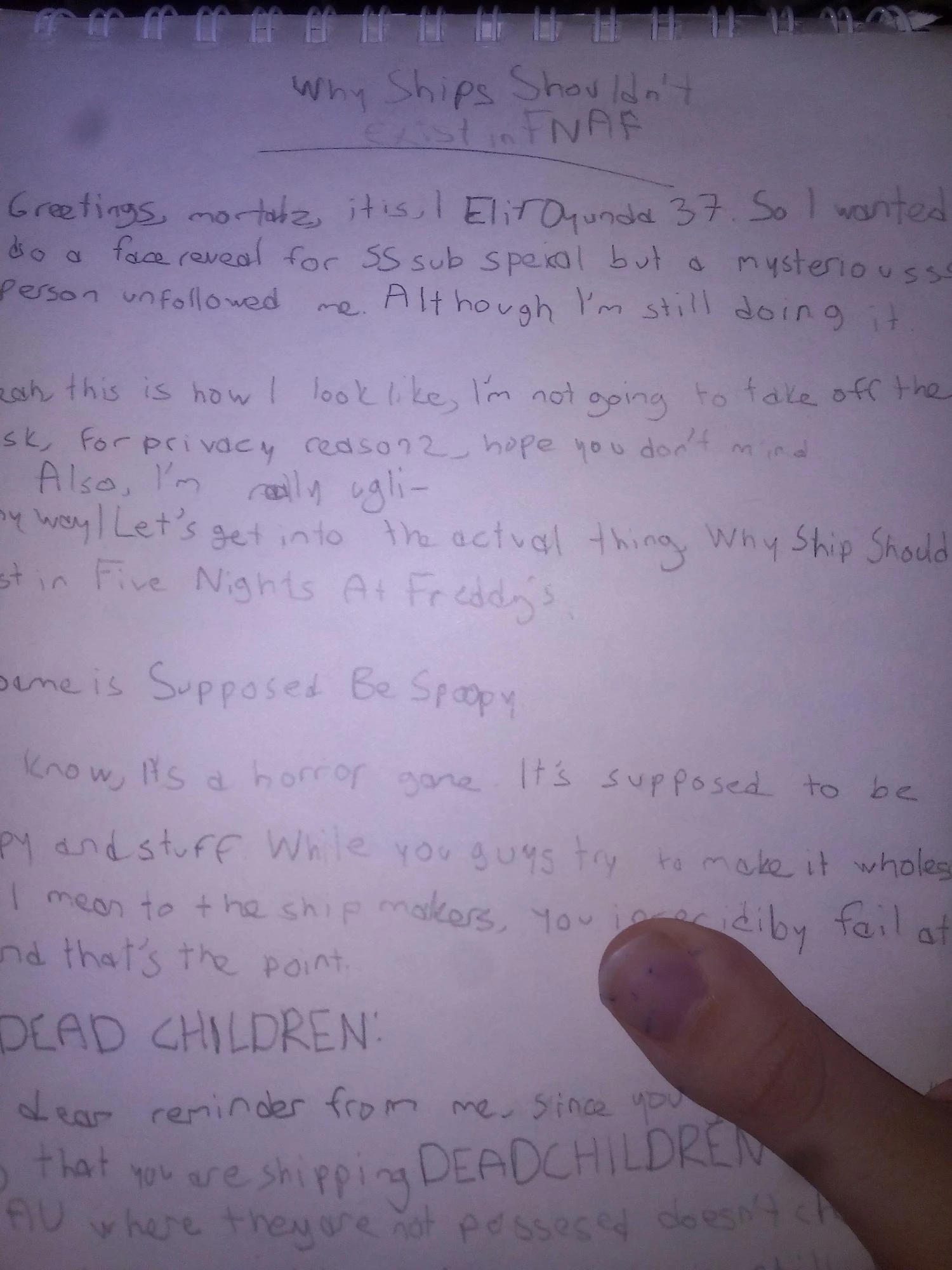 Hey guys, I am going to do a new video,here is a smol spoiler of the ...