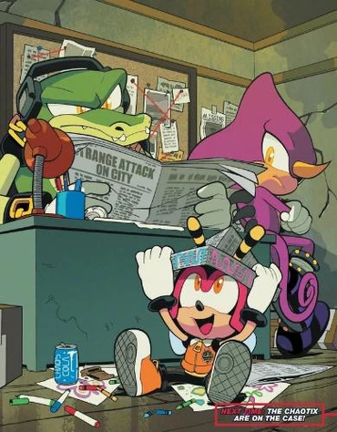 What's your favorite version of the Chaotix? | Fandom