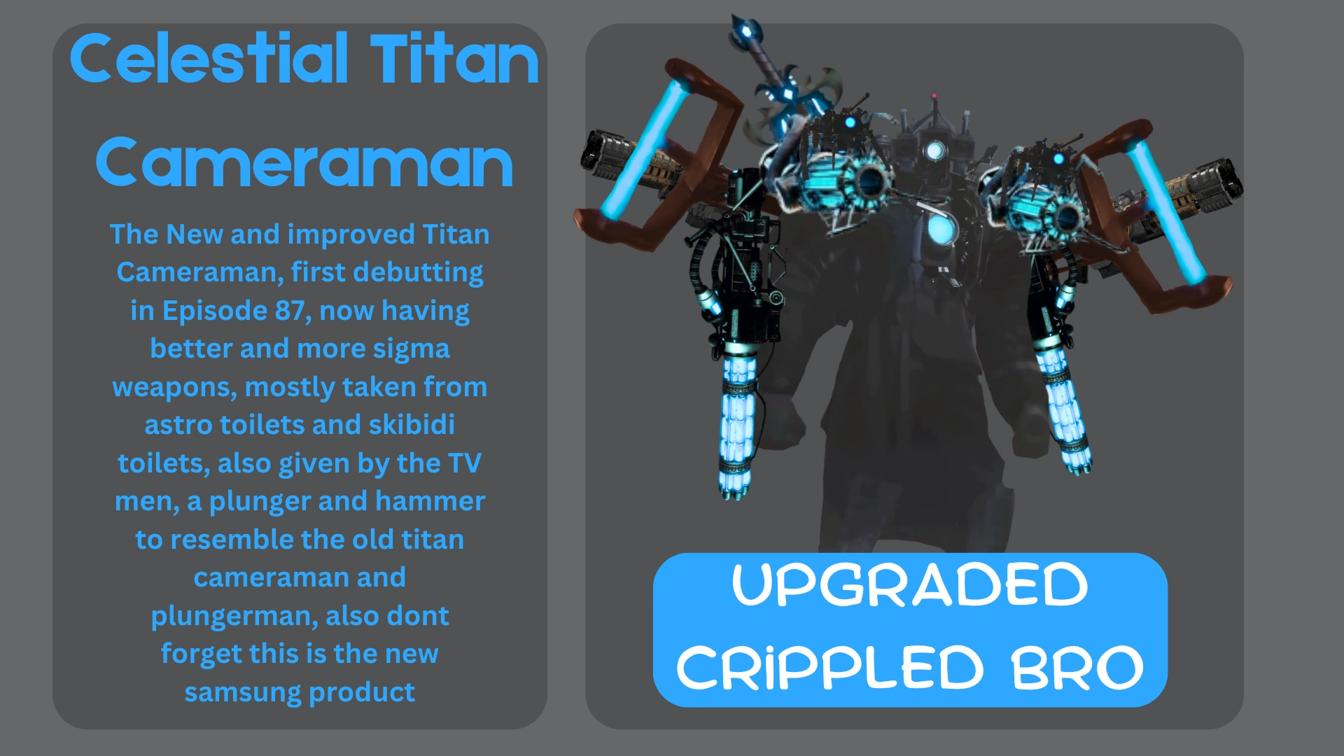 Celestial Titan Cameraman | Fandom