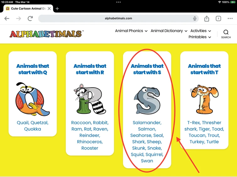 Which three should be the next alphabetimals? | Fandom