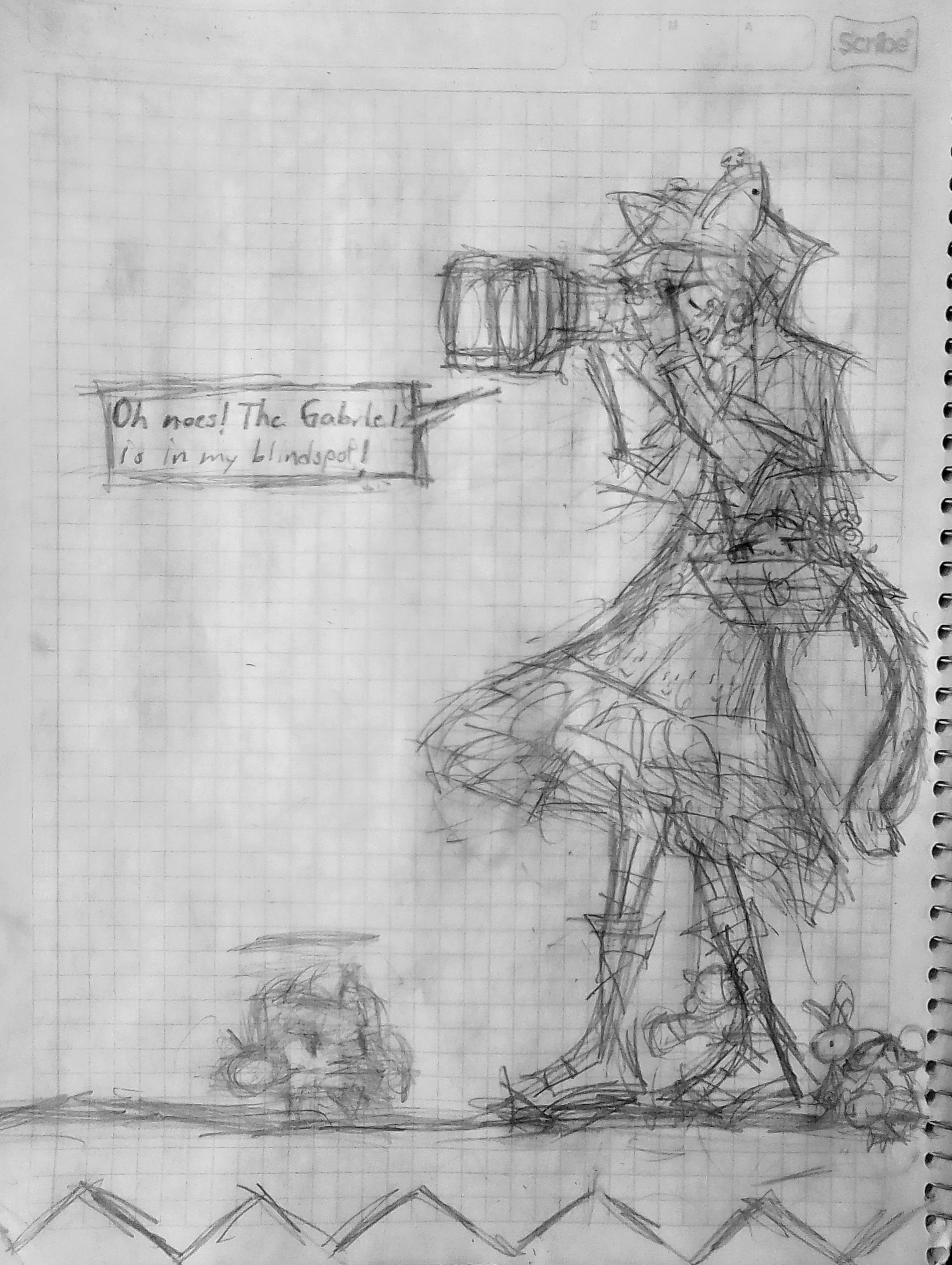 Morning rush drawing. | Fandom