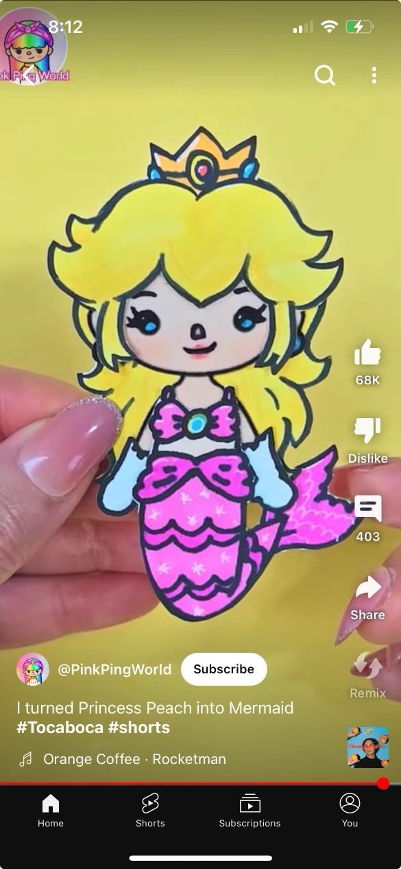 Princess peach as a mermaid | Fandom
