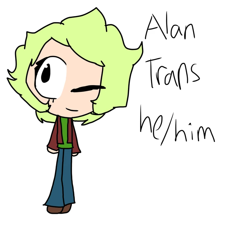 I made Alan as a human | Fandom