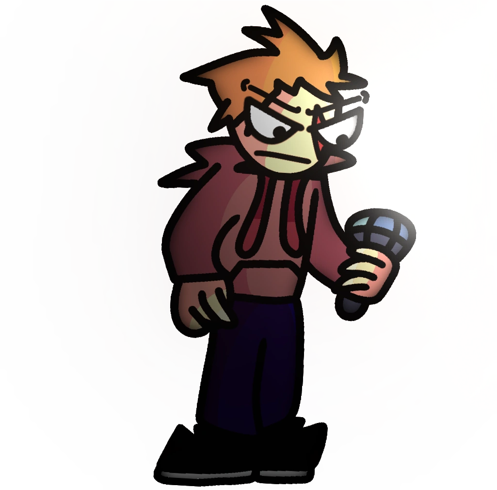 a friend is doing a 3d model of my oc and here is a remastered 2d model ...