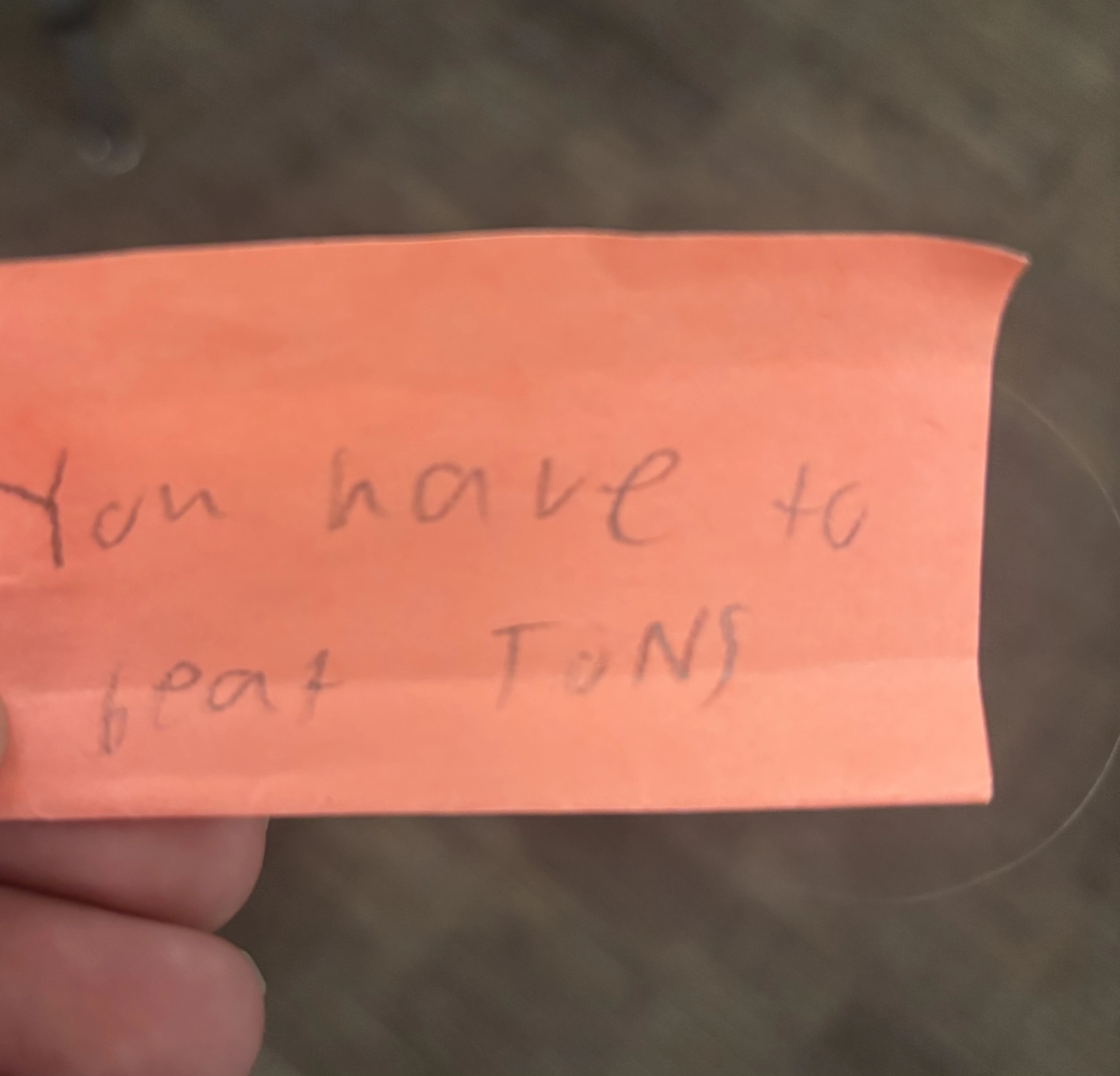 Final day of school! Someone told me to do ToNS on a sticky note. | Fandom