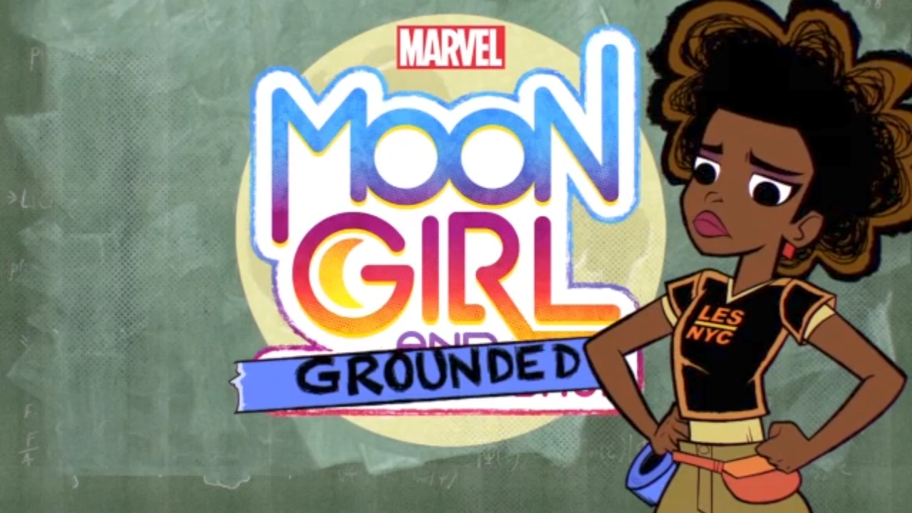 "Moon Girl, Grounded" title card! | Fandom