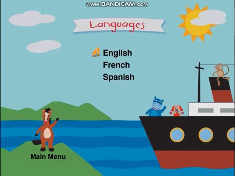Languages DVD Menu is different | Fandom