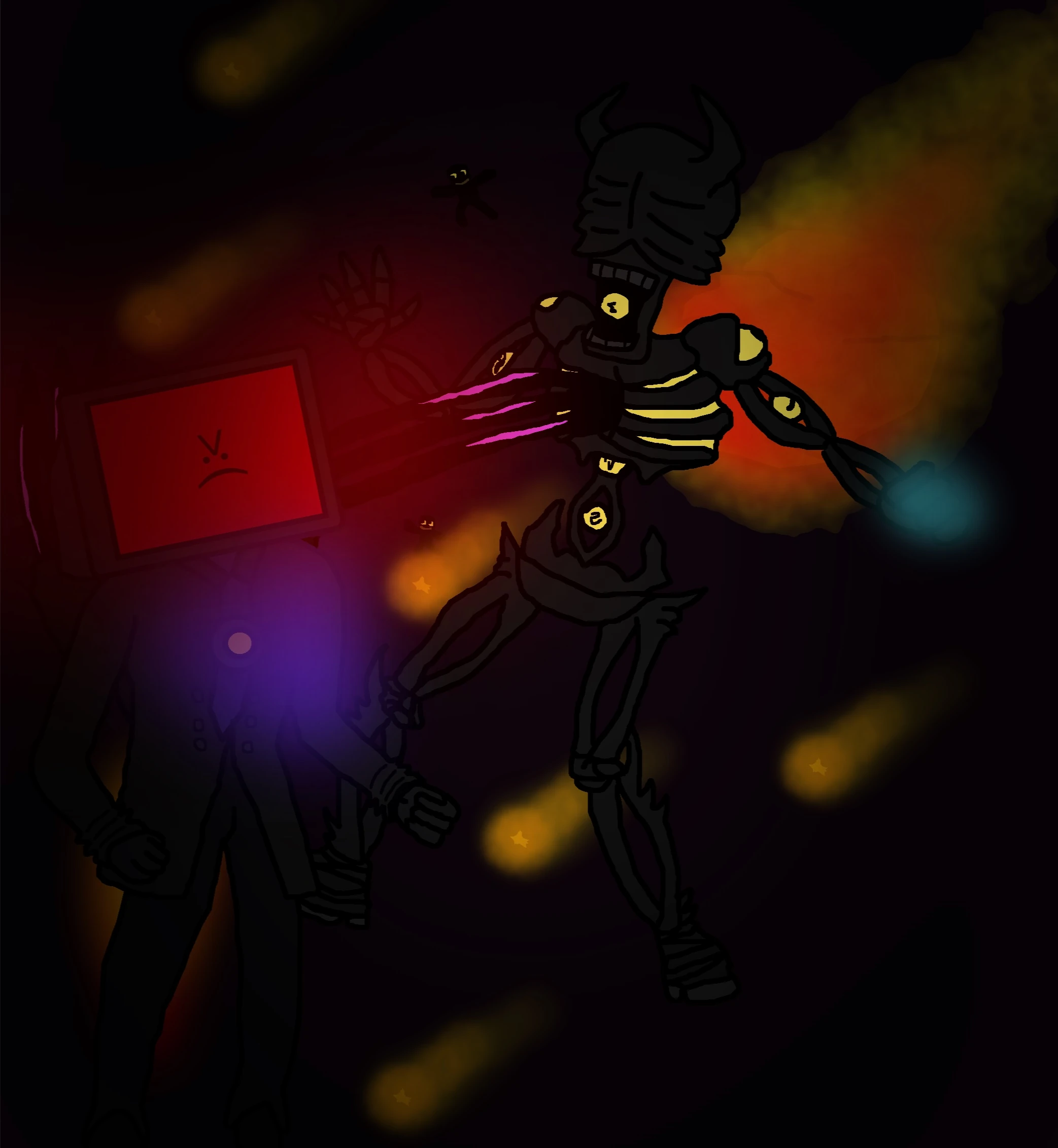 (old drawing) Titan TV Man VS The Eternal BOB | Fandom