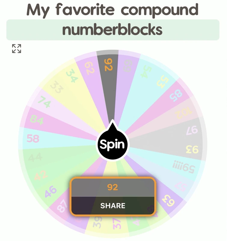 Favorite compound numberblocks wheel | Fandom
