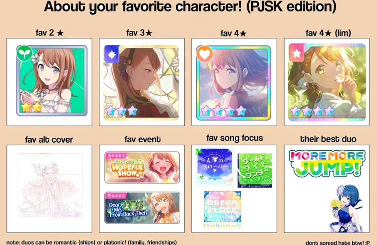 Proseka template thing (Minori) | Fandom