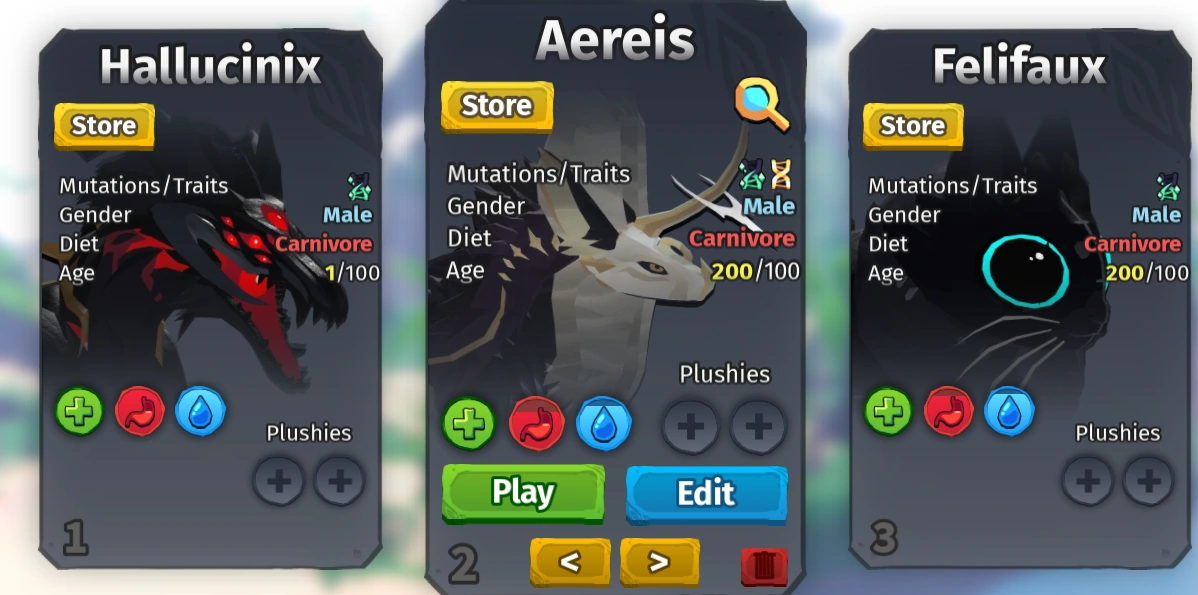 trading all this glowtails for a ghosty felifaux! | Fandom