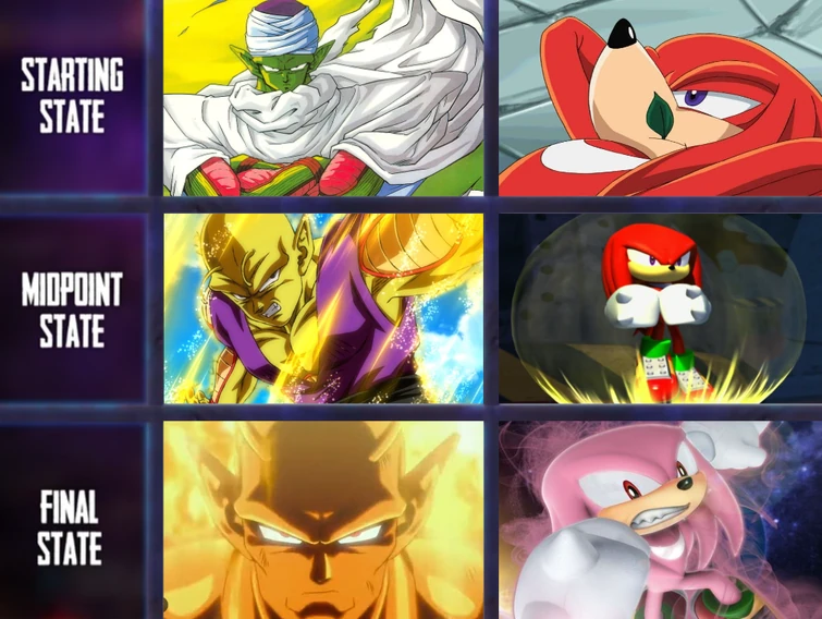 Piccolo Vs Knuckles The Echidna Fight Escalation | Fandom