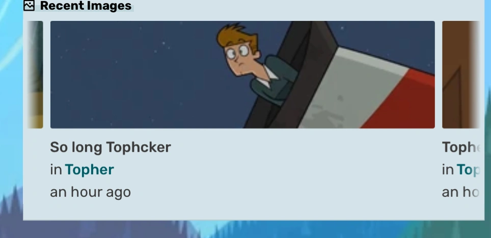 WHY SO MANY TOPHER IMAGES | Fandom